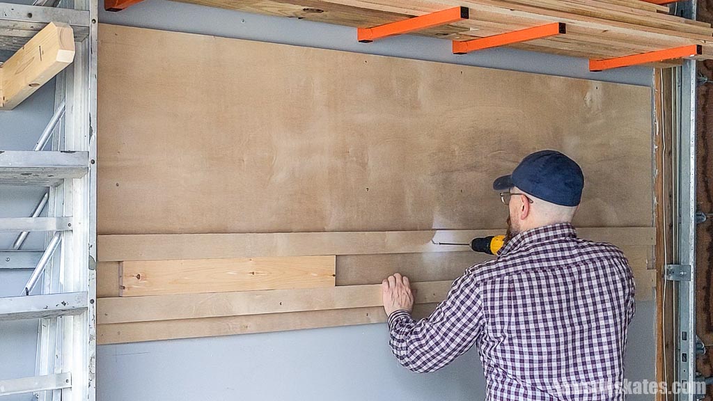 DIY French Cleat Tool Storage Wall | Saws on Skates®