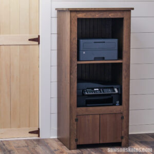 10 Brilliant DIY Printer Stand Ideas to Organize Your Workspace