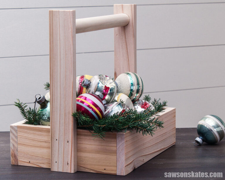 DIY Rustic Caddy Centerpiece | Saws on Skates®