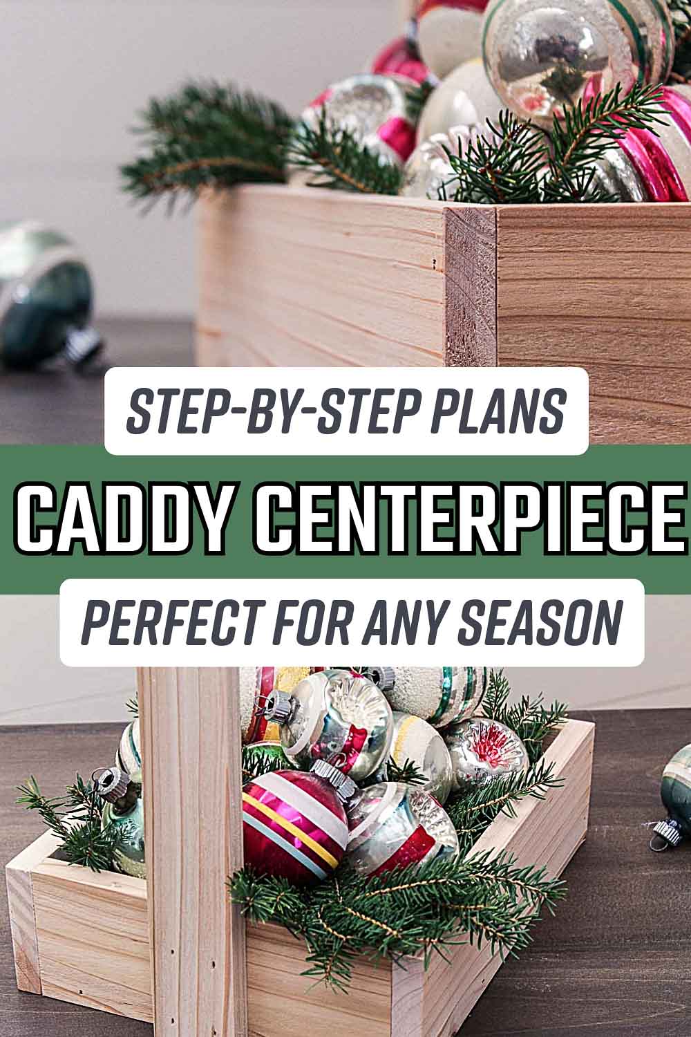 DIY Rustic Caddy Centerpiece | Saws on Skates®