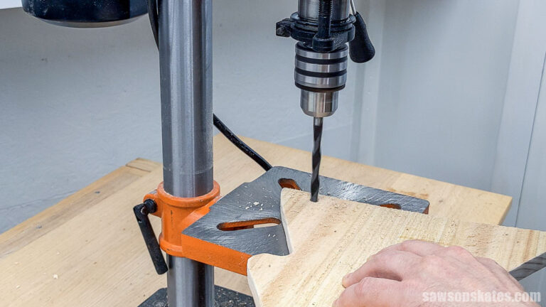 DIY Rustic Wooden Christmas Tree with Lights | Saws on Skates®