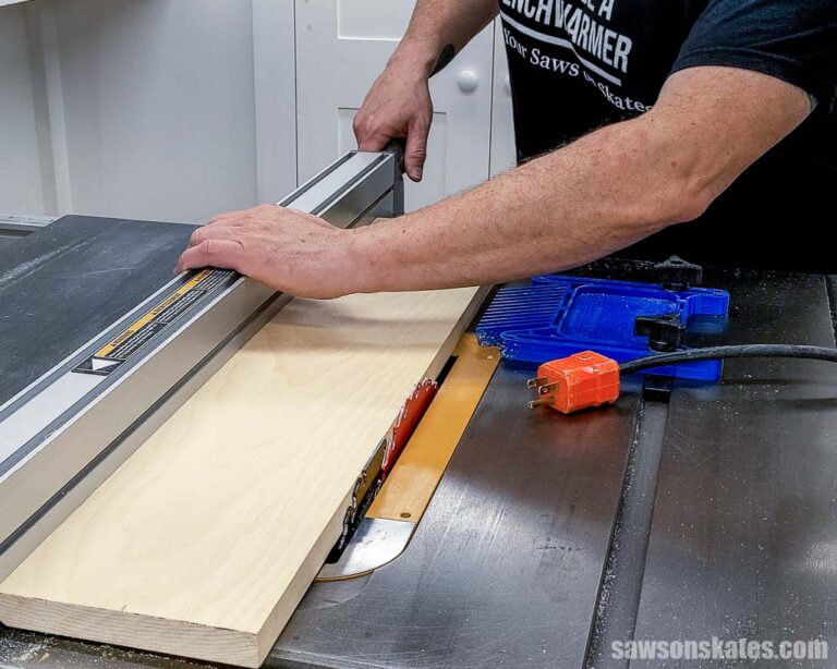 How I Square Edges Without a Jointer (for Panels and Table Tops) | Saws ...
