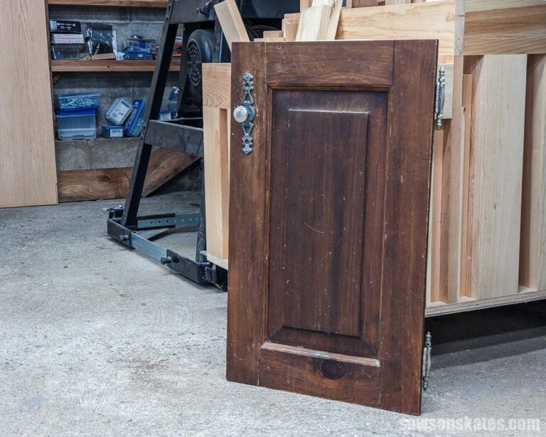 How to Fix a Broken Cabinet Door | Saws on Skates®