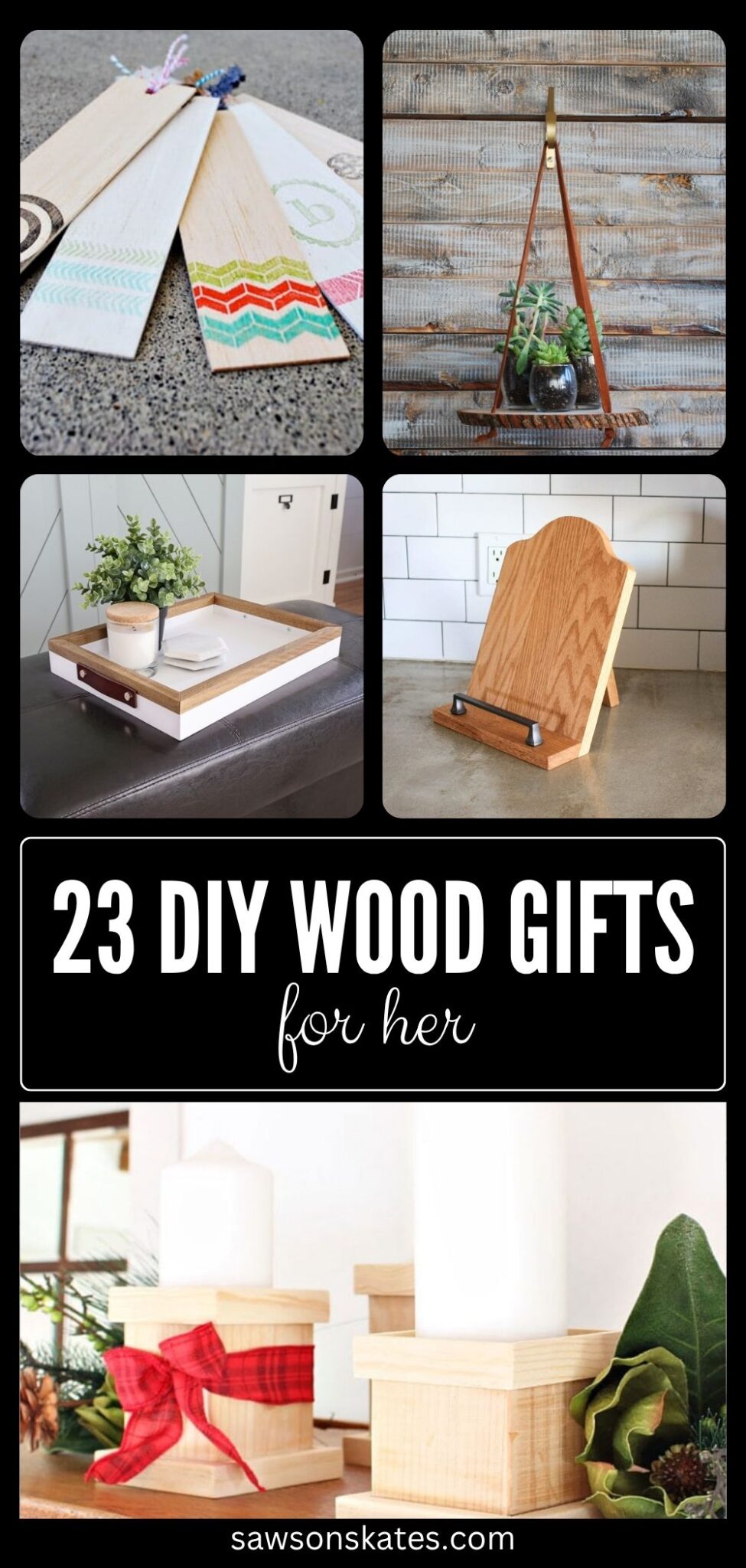 23 DIY Wood Gifts for Her She’ll Actually Love