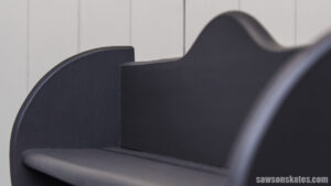 DIY Farmhouse-Style Baker’s Rack (Makeover & Plans) | Saws on Skates®