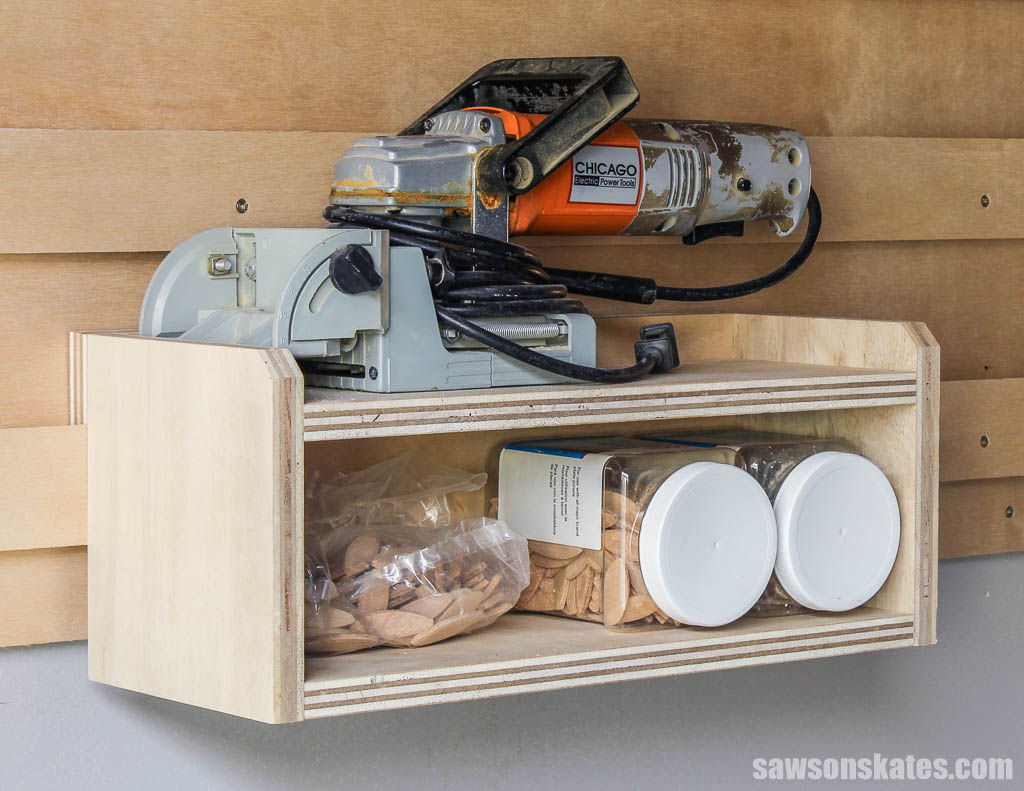 DIY French Cleat Biscuit Joiner Holder | Saws on Skates®
