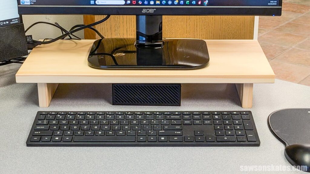 How to Make a DIY Computer Monitor Riser