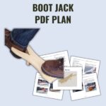 DIY Boot Jack (Wooden Shoe Remover Plans) | Saws on Skates®