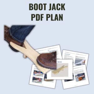 DIY Boot Jack (Wooden Shoe Remover Plans) | Saws on Skates®