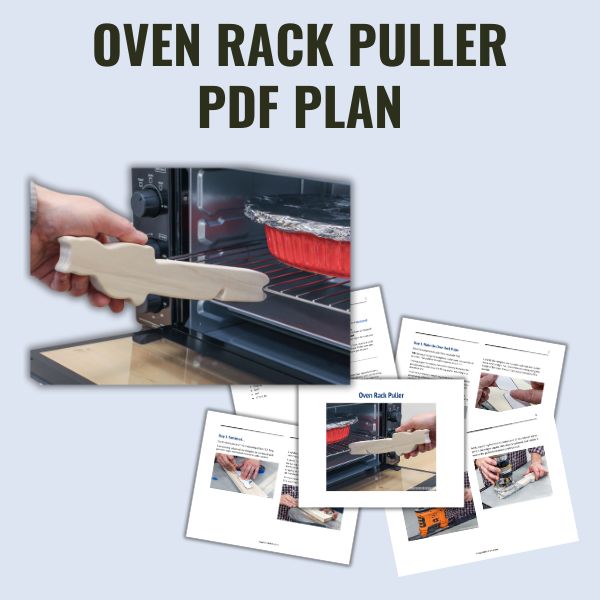 DIY Cat-Shaped Oven Rack Puller (Purr-fect for Baking) | Saws on Skates®