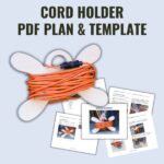 DIY Extension Cord Holder (Easy & Cheap) | Saws on Skates®