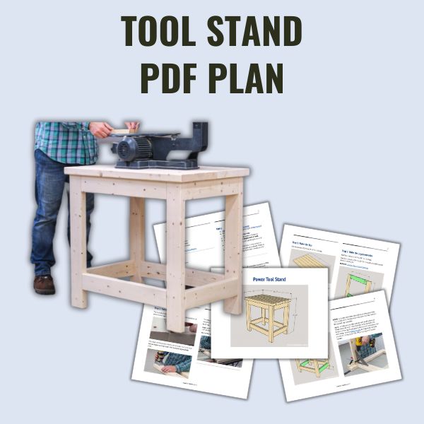 DIY Power Tool Stand (Simple + Sturdy) | Saws on Skates®